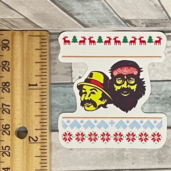 Office | 110 Cheech Chong Reusable Waterproof Vinyl Sticker Decal ...